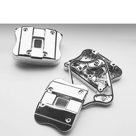 Custom Chrome Chrome Rocker Box Cover Fit For Harley Evolution Sportst ...