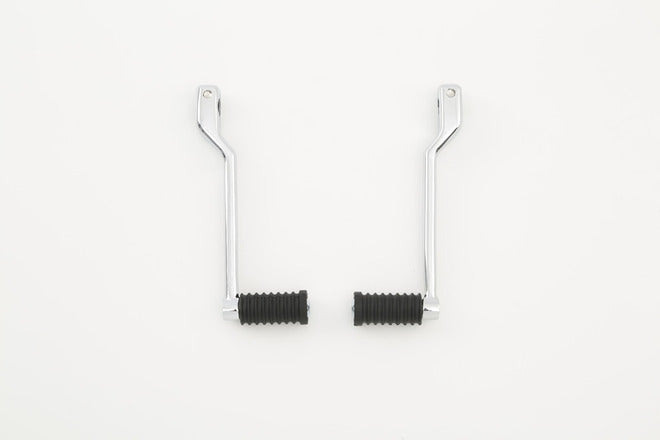 Custom Chrome Chrome Stock Style Heel Toe Shifter Levers Pegs Fit For ...